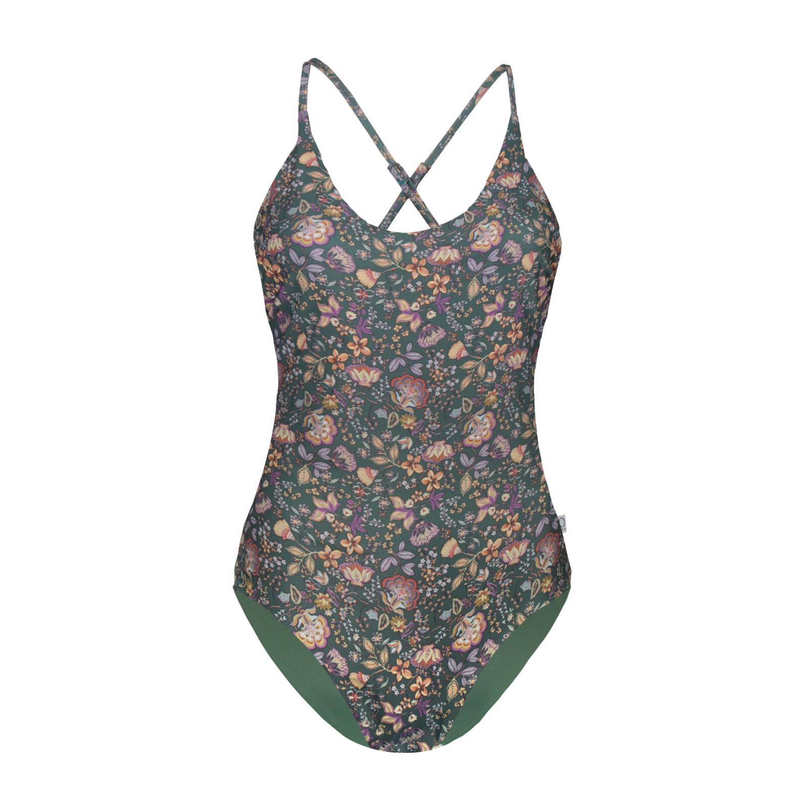 Project Cece | Recycling swimsuit Frøya Senja + olive (green)